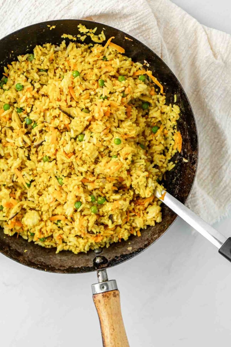 Turmeric Fried Rice - Eight Forest Lane