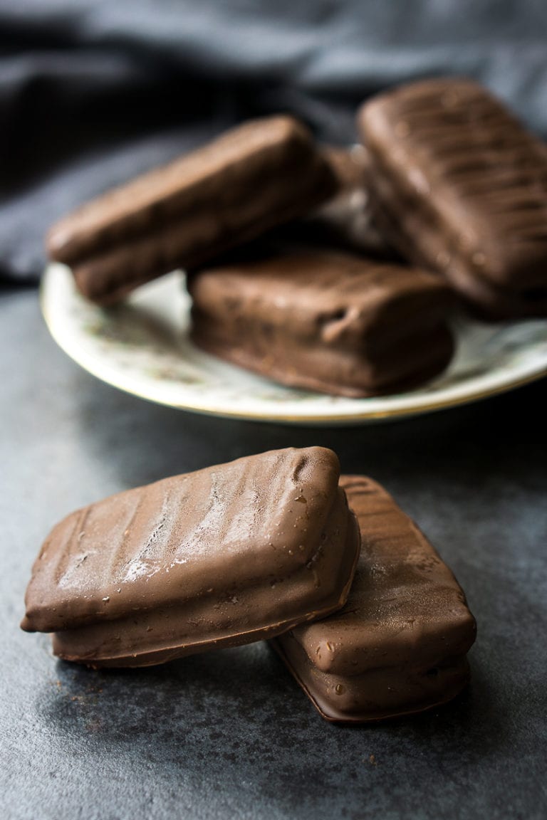 Homemade Tim Tams (Vegan) - Eight Forest Lane