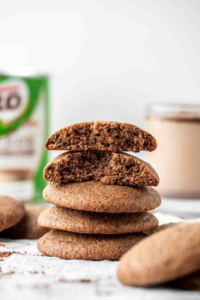 Easy Milo Biscuits (Dairy Free) - Eight Forest Lane