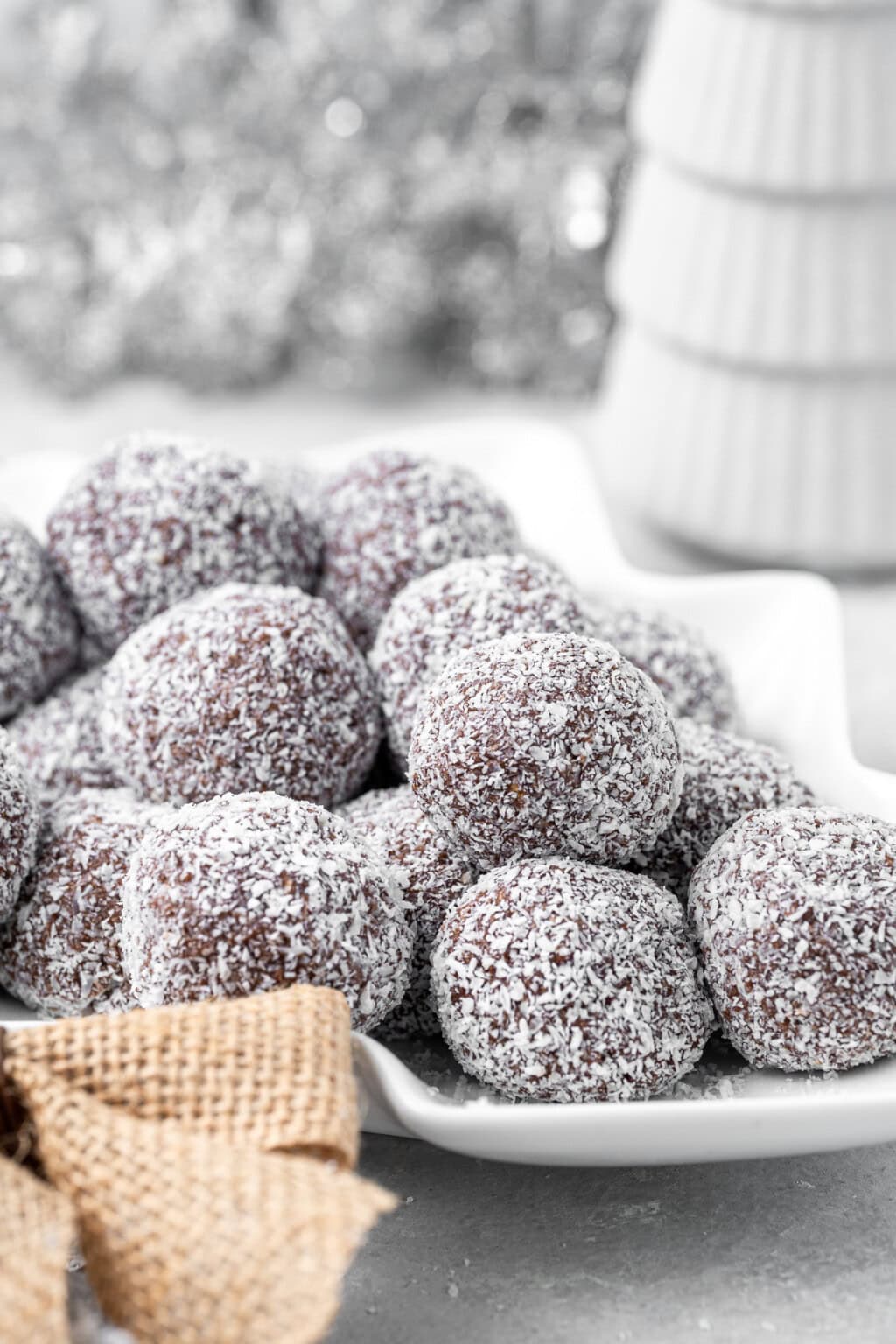 Rum Balls (Dairy Free) - Eight Forest Lane