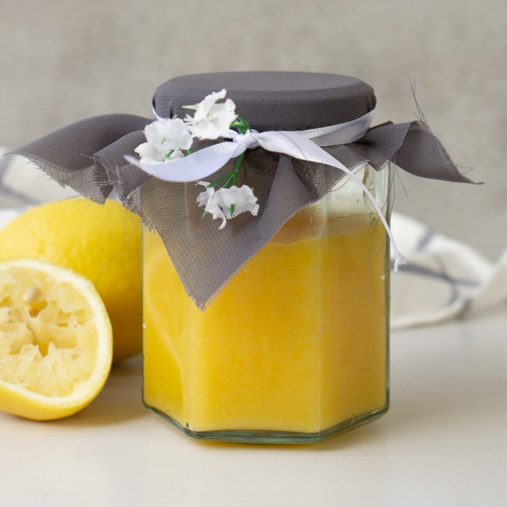 Homemade Lemon Butter (Dairy-Free) - Eight Forest Lane