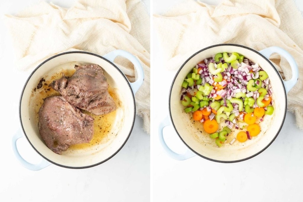 Beef Minestrone Soup - Eight Forest Lane