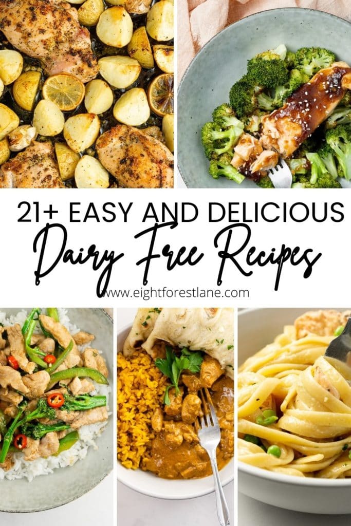 21 Dairy Free Dinner Recipes - Eight Forest Lane