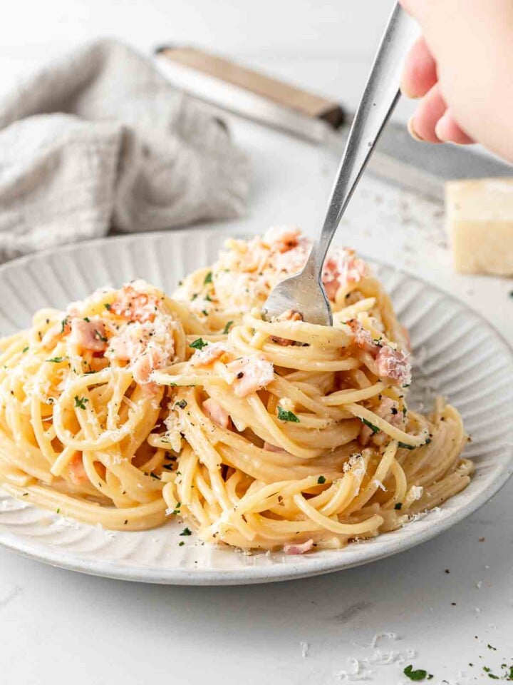 Charlie Chan Pasta: A Filipino Spaghetti - Eight Forest Lane