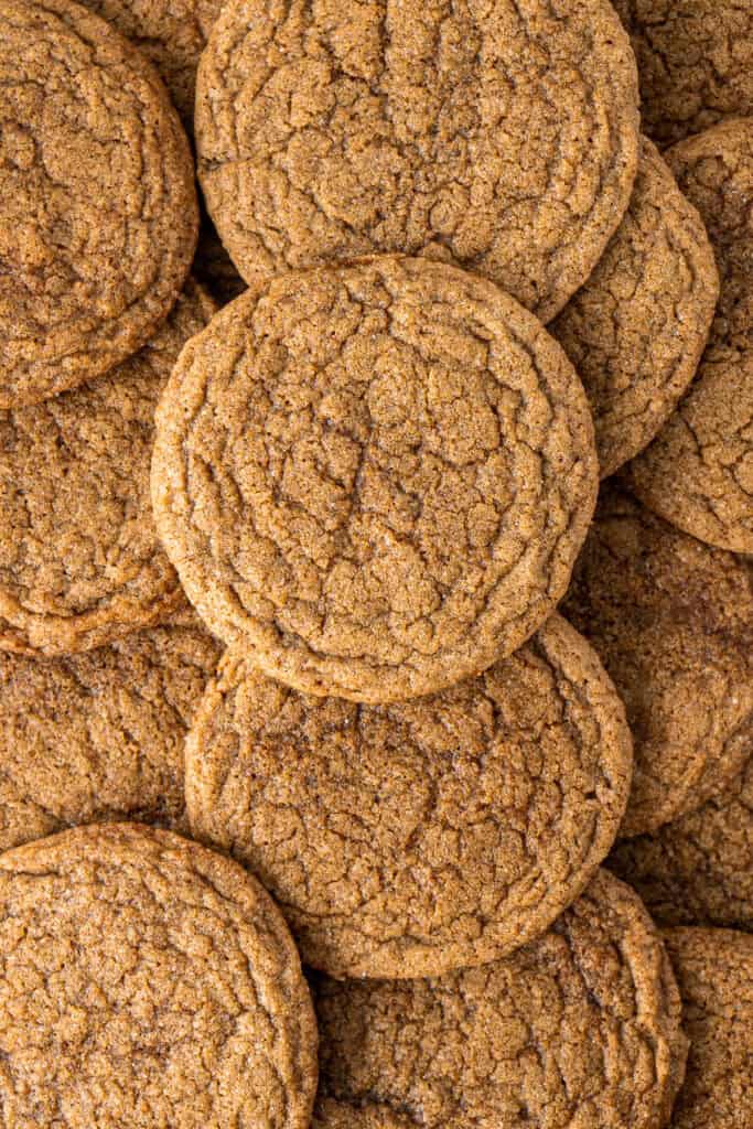 Classic Ginger Snap Biscuits - Eight Forest Lane