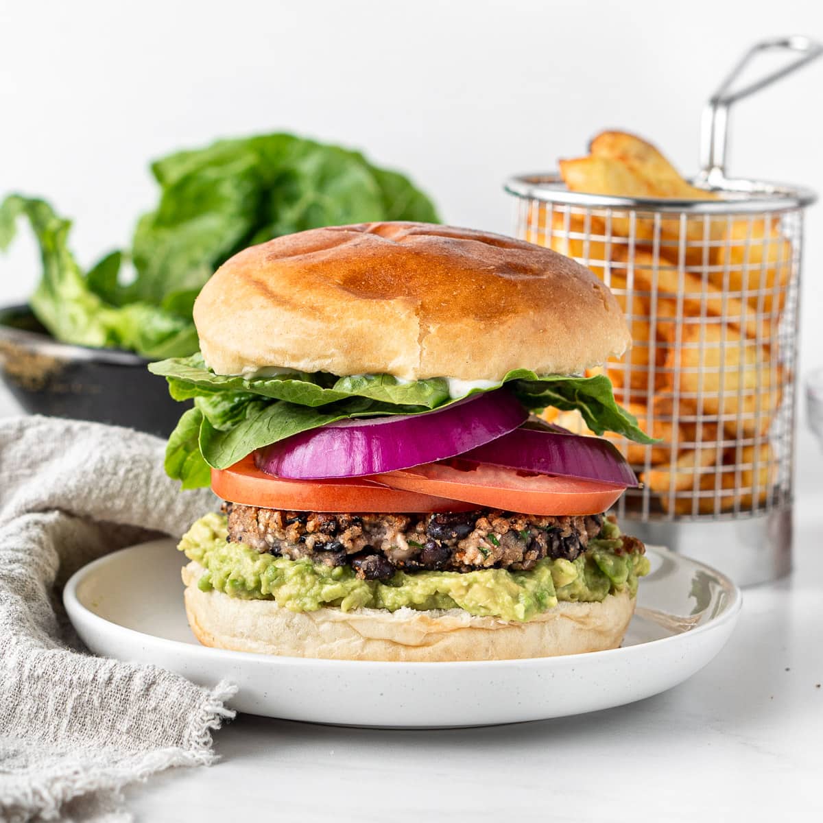 Vegan Black Bean Burgers - Eight Forest Lane
