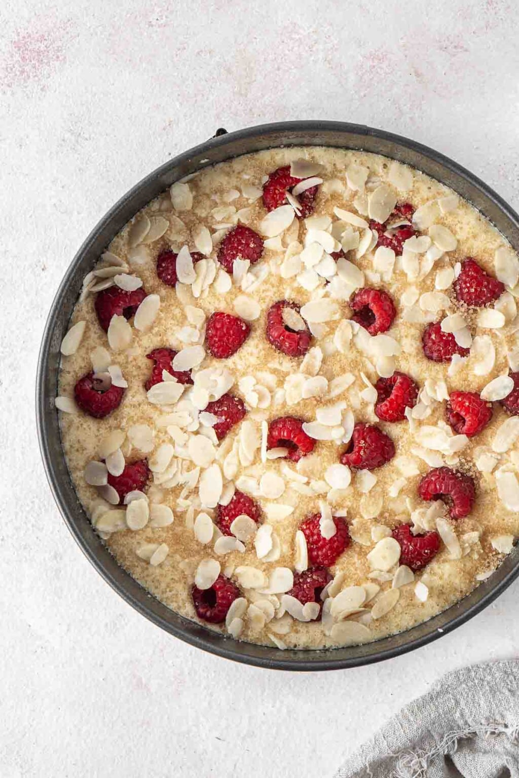 Almond and Raspberry Cake (Gluten Free) - Eight Forest Lane