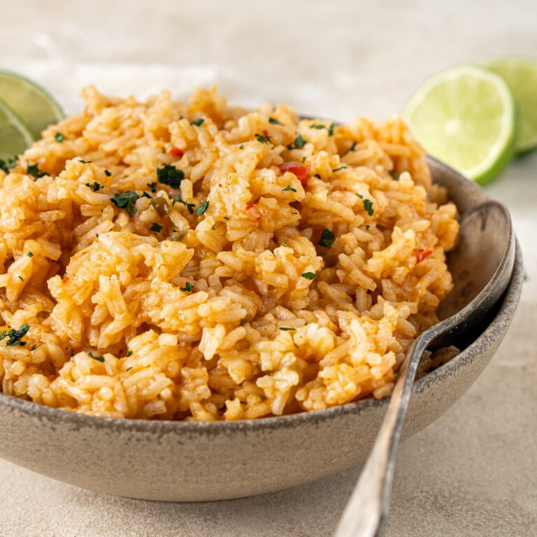 Rice Cooker Mexican Rice - Eight Forest Lane