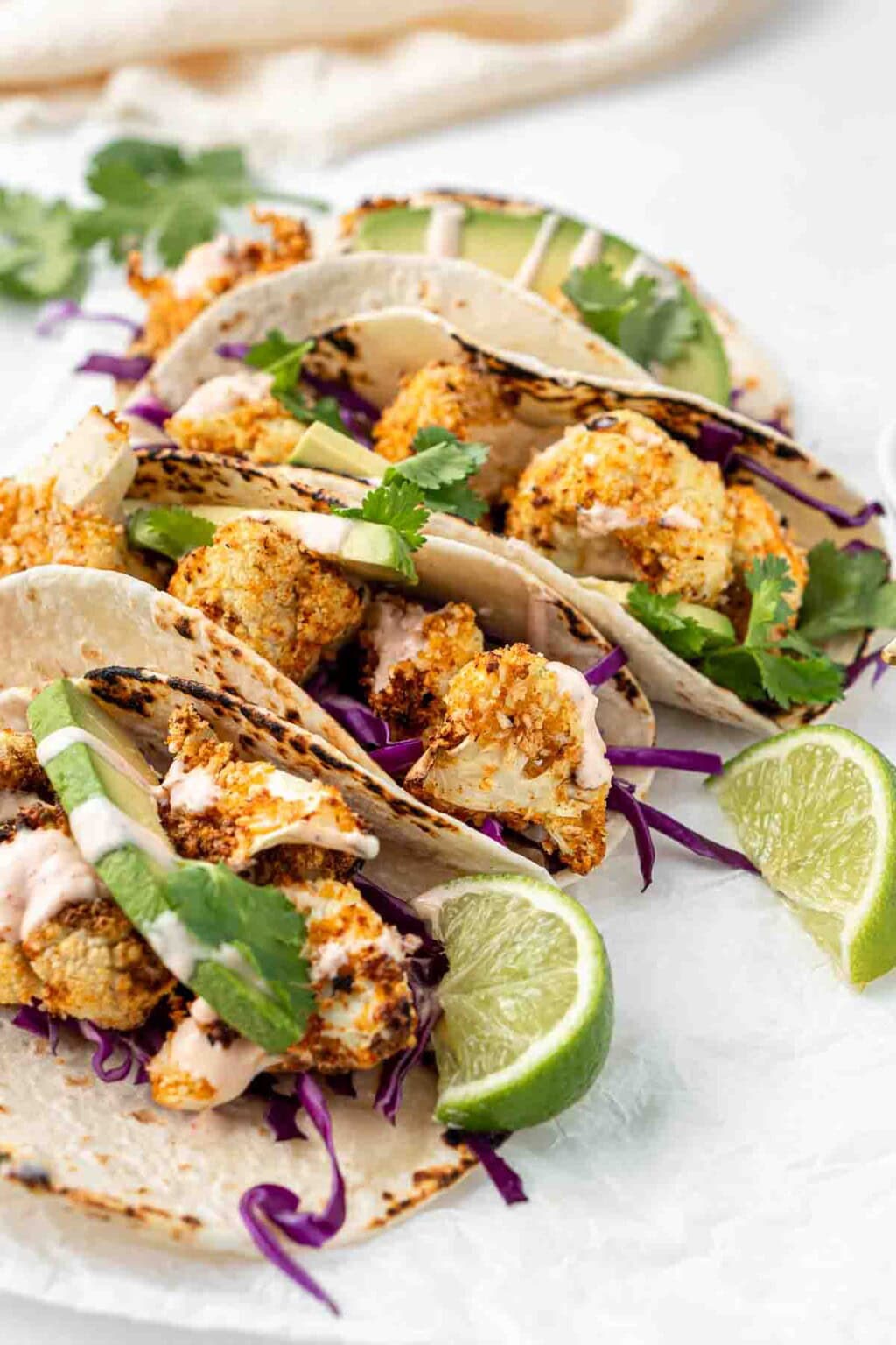 Air Fryer Cauliflower Tacos