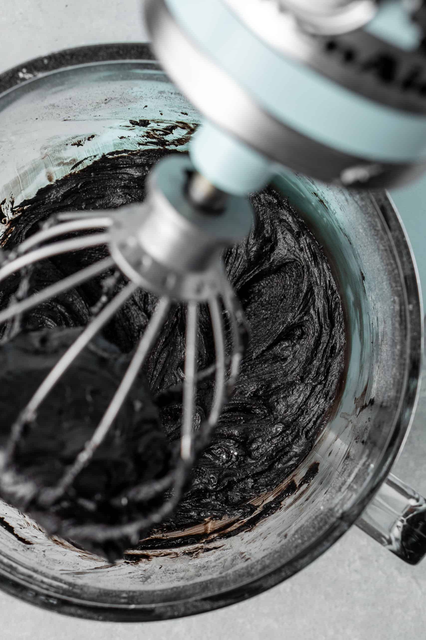 Black Cocoa Buttercream - Eight Forest Lane