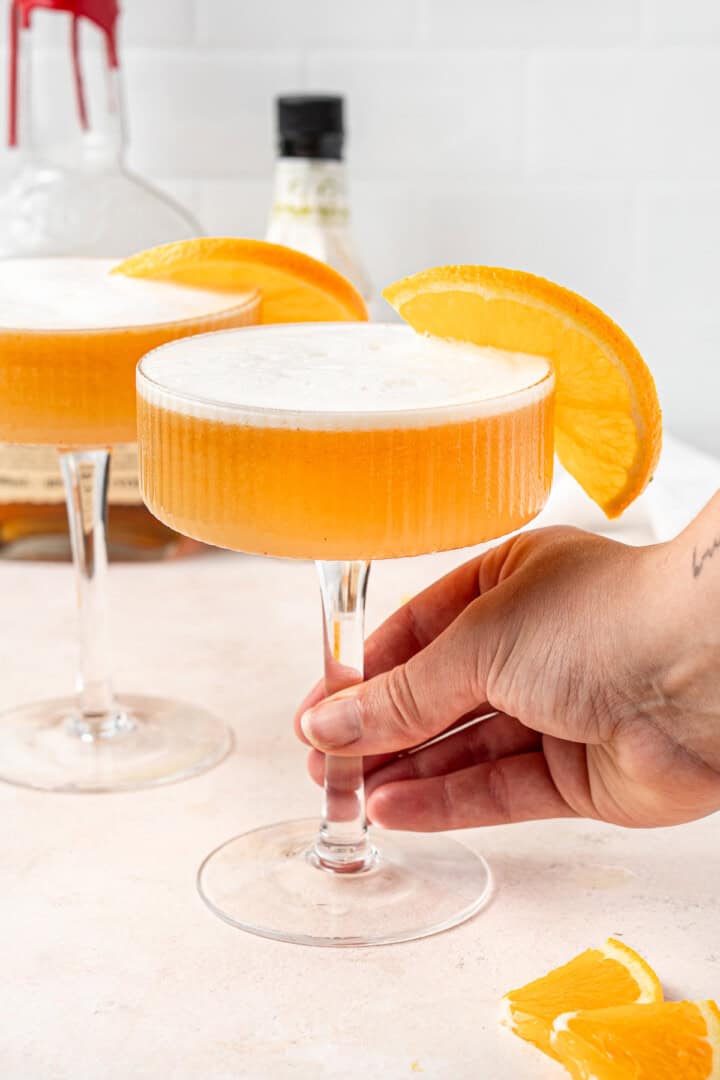 Gingerbread Whiskey Sour - Eight Forest Lane