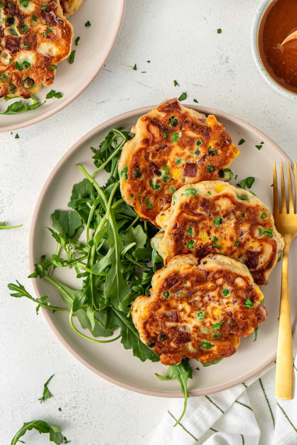 Corned Beef Fritters - Eight Forest Lane