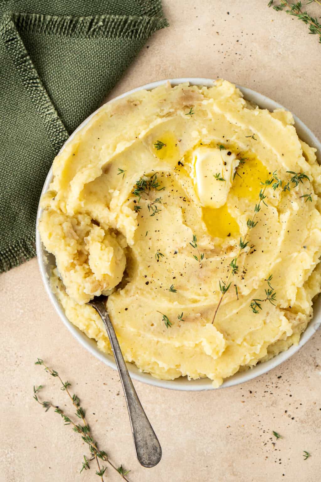 The BEST Dairy Free Mashed Potatoes - Eight Forest Lane