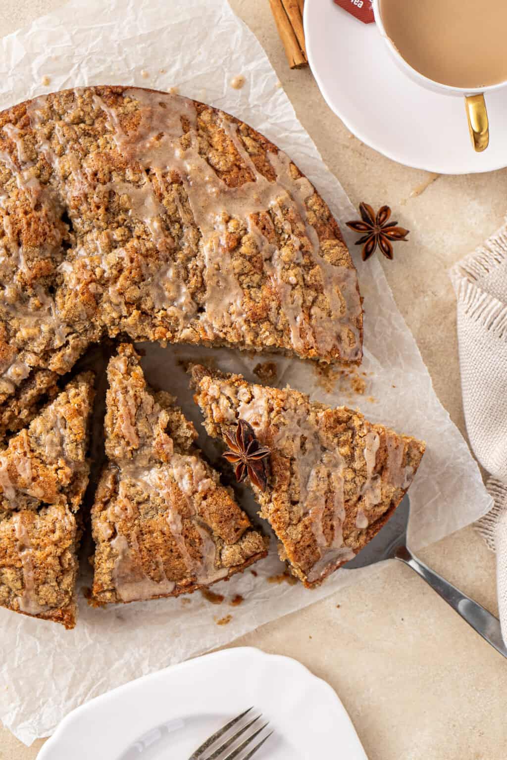 Chai Spiced Tea Cake - Eight Forest Lane