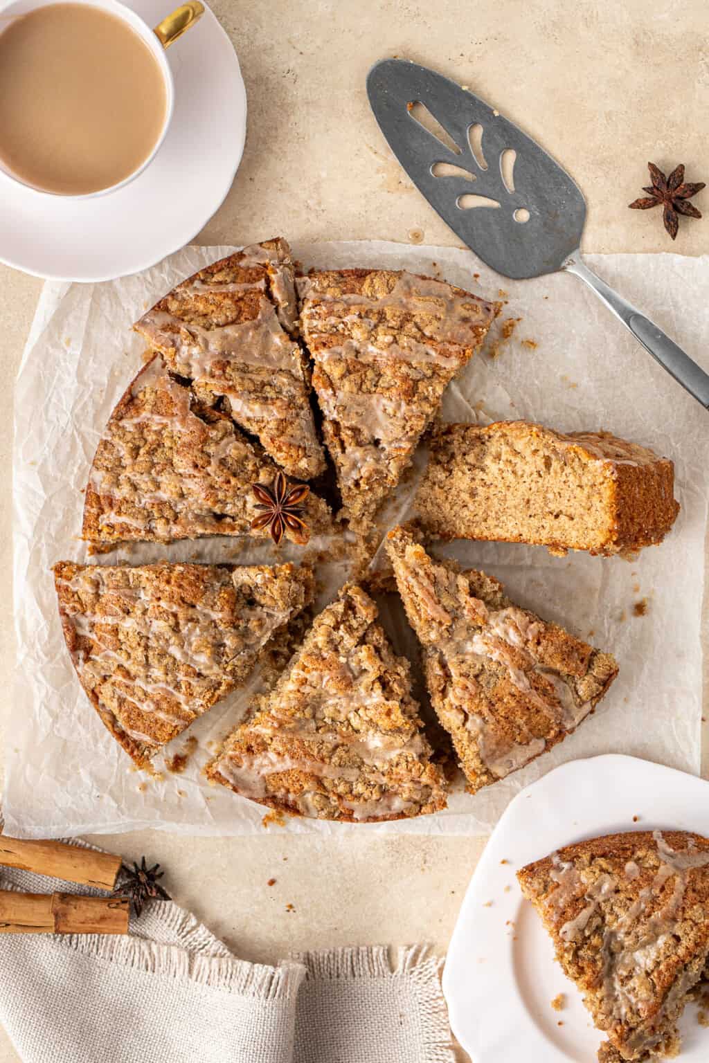 Chai Spiced Tea Cake - Eight Forest Lane