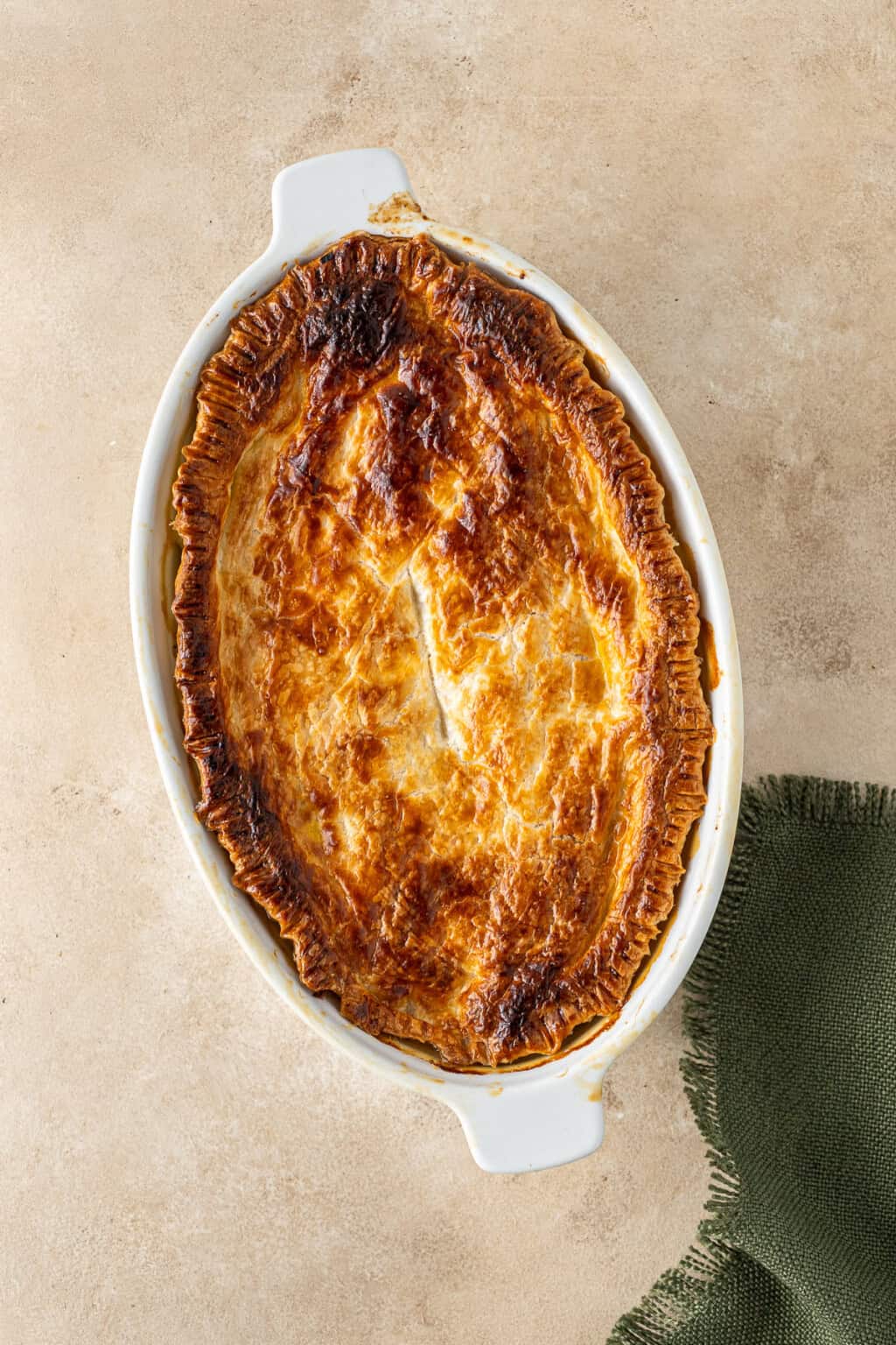 Creamy Chicken and Leek Pie - Eight Forest Lane