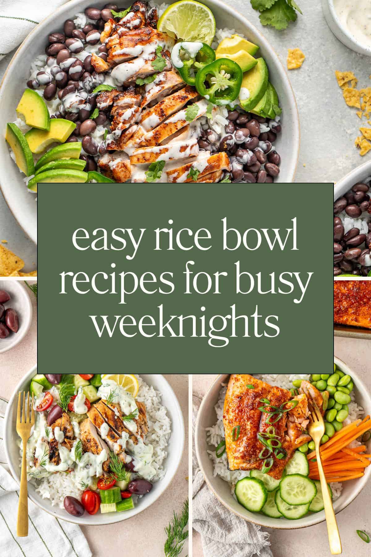 14 Rice Bowl Recipes Perfect for Busy Weeknights