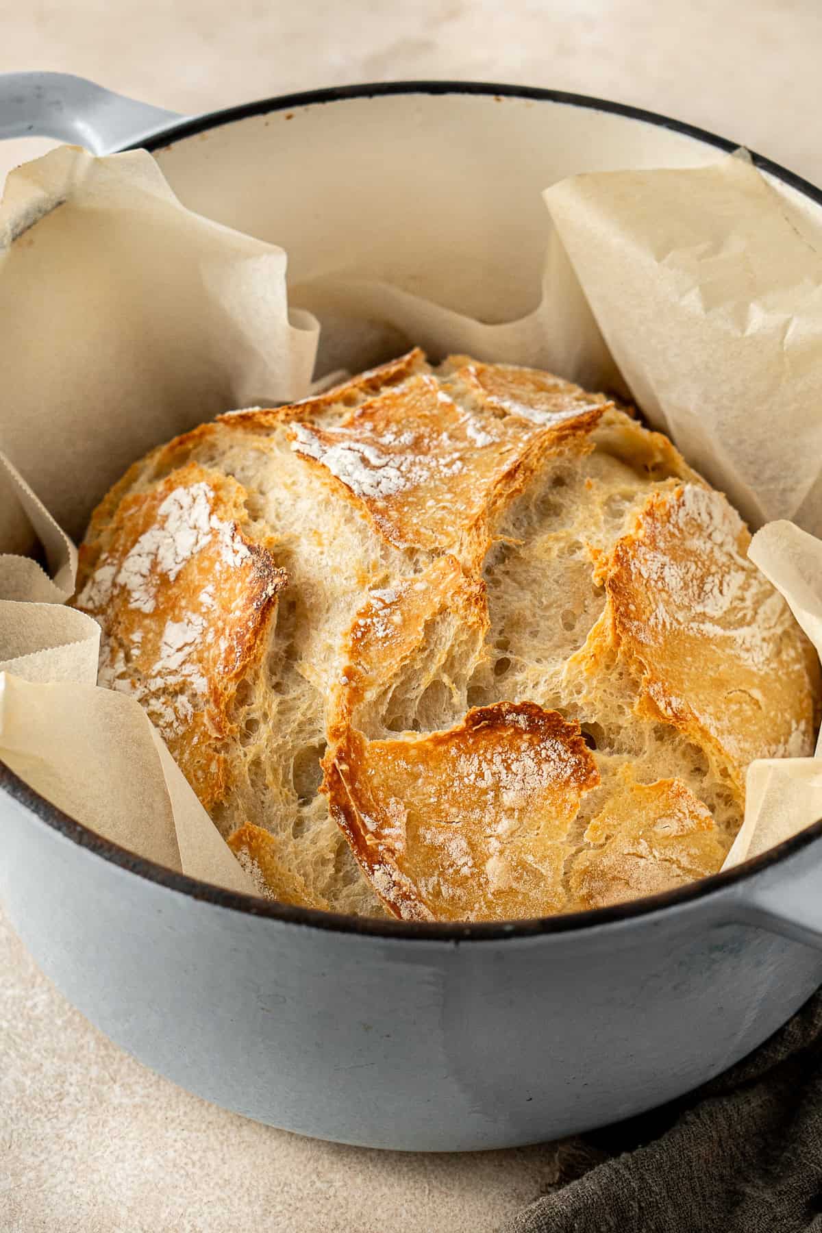 Easy Overnight No-Knead Bread Recipe! - Eight Forest Lane