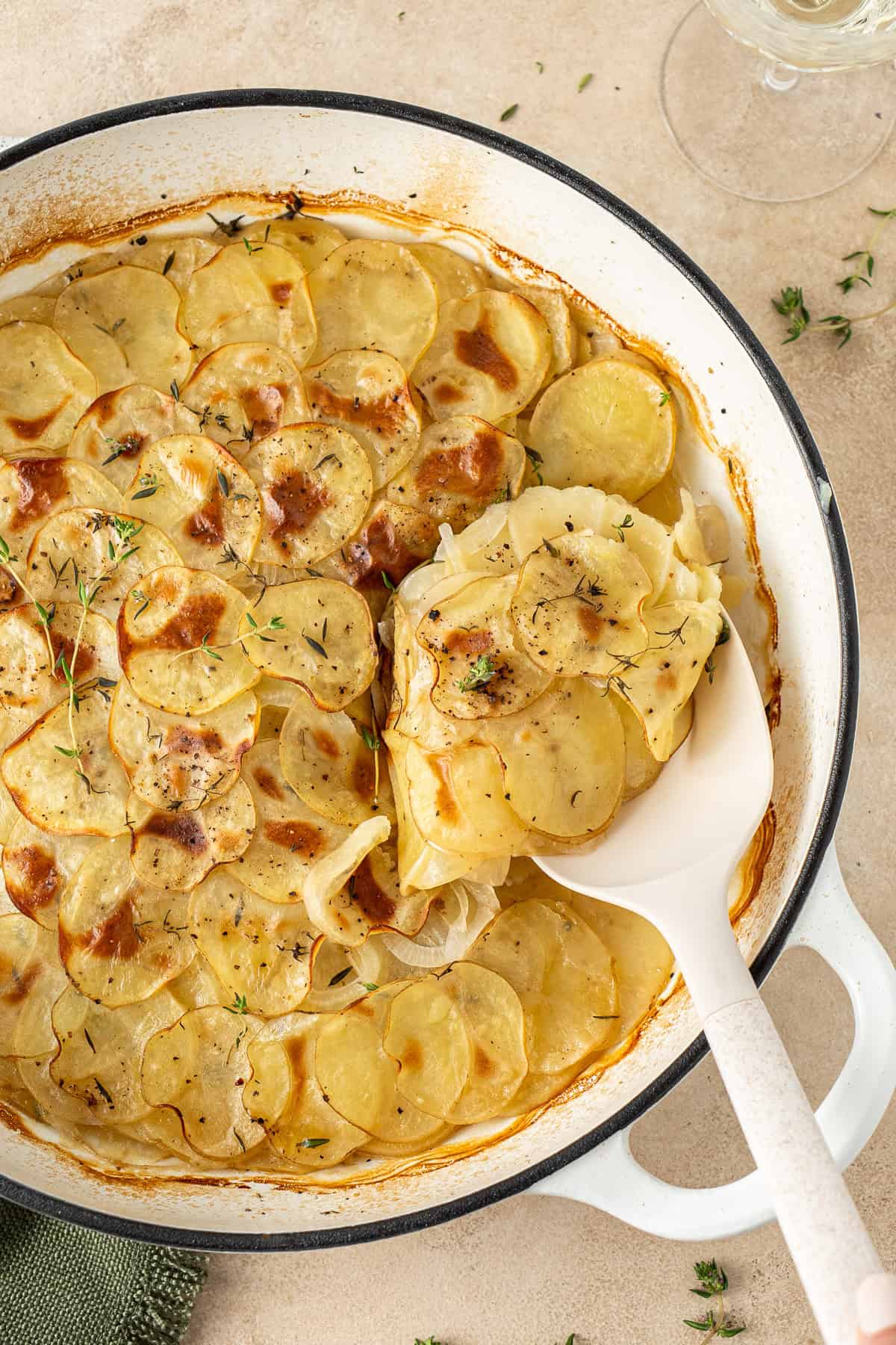 Dad’s Potato Bake (Boulangère Potatoes) - Eight Forest Lane